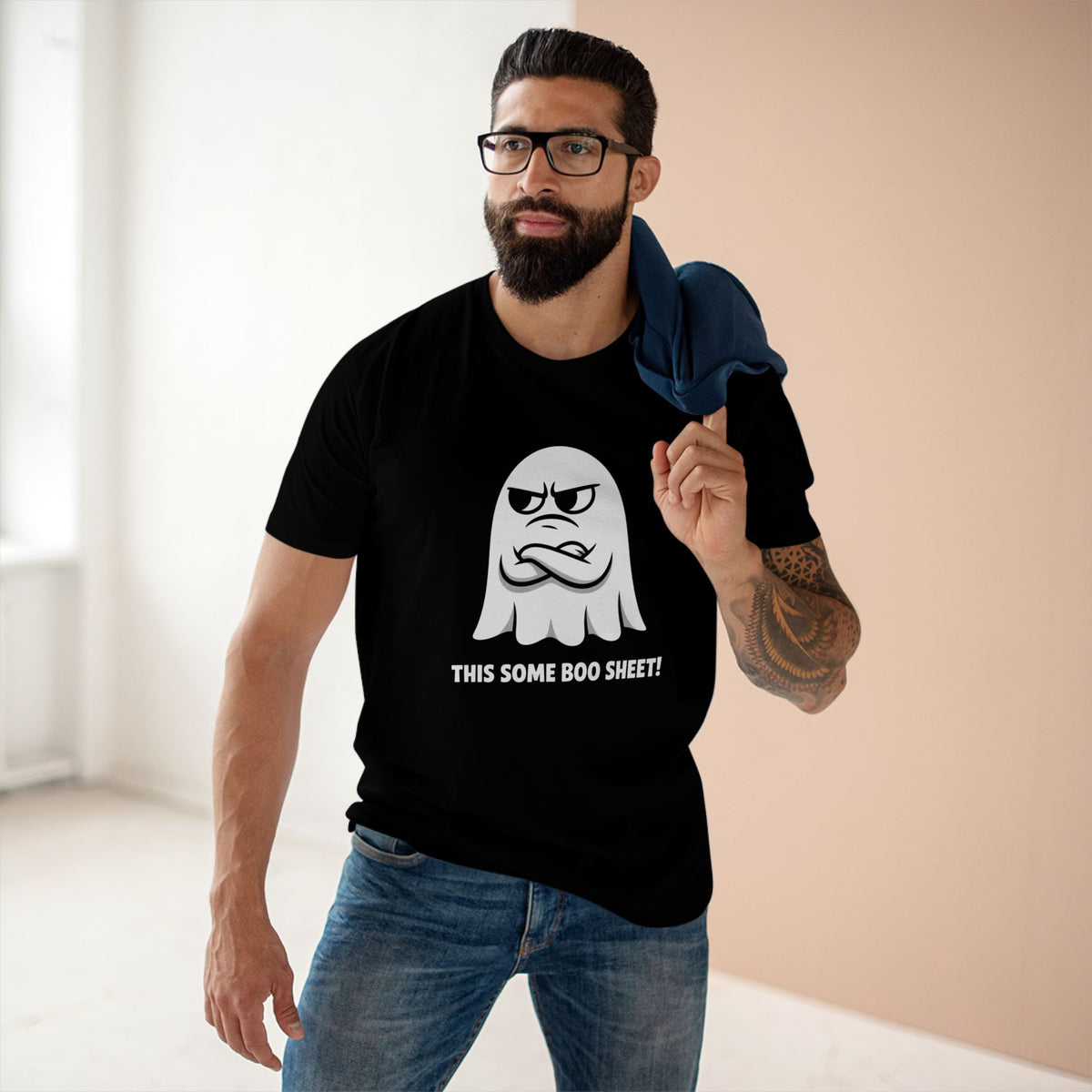 Boo sheet - Adult Staple Tee – the inappropriate t-shirt co.